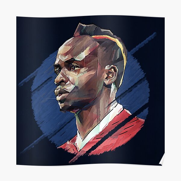 "Geometric Mané" Poster by mrkjhnwht | Redbubble