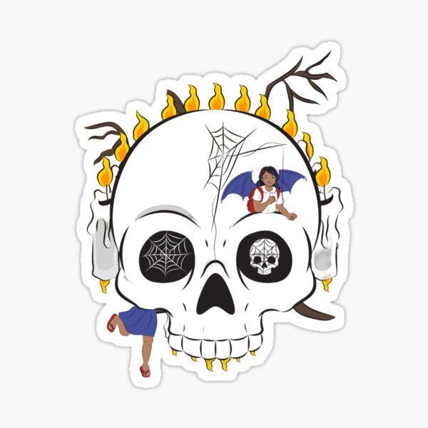 "skull bone endoskeleton zombie skeletal frame bones vertebrate ...