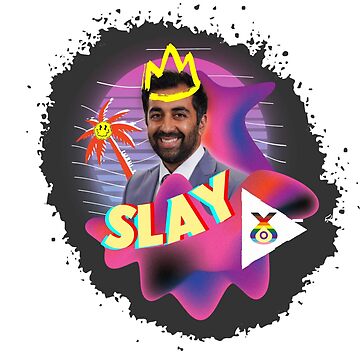 "Humza Slay" Sticker for Sale by OutForIndy | Redbubble