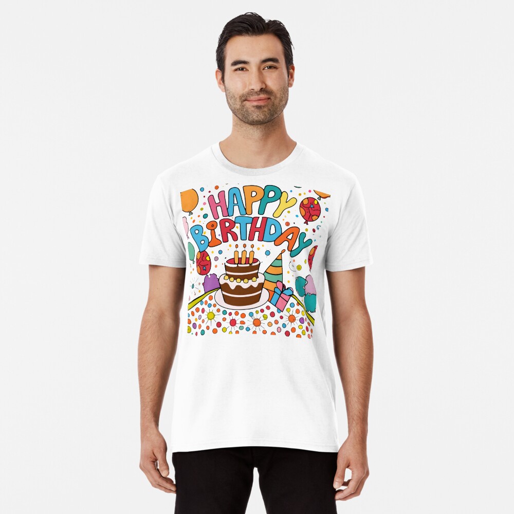"Happy Birthday , hbd" Sticker for Sale by ratchawoot | Redbubble