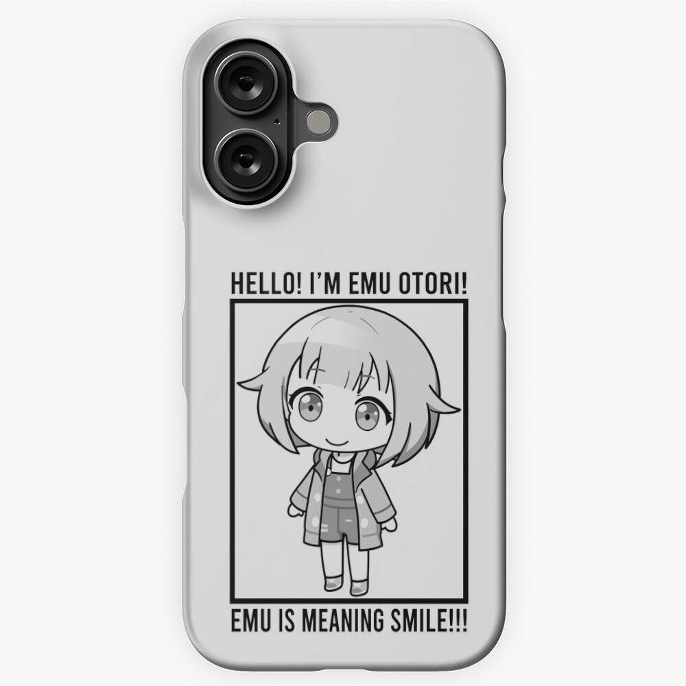 "Emu is Meaning Smile, Emu Otori Quote Meme" Sticker for Sale by ...