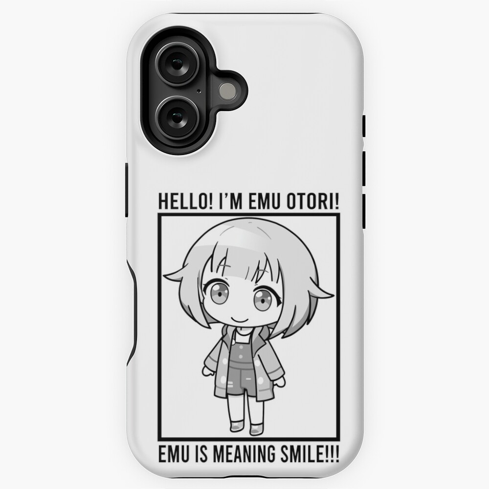 "Emu is Meaning Smile, Emu Otori Quote Meme" Sticker for Sale by ...
