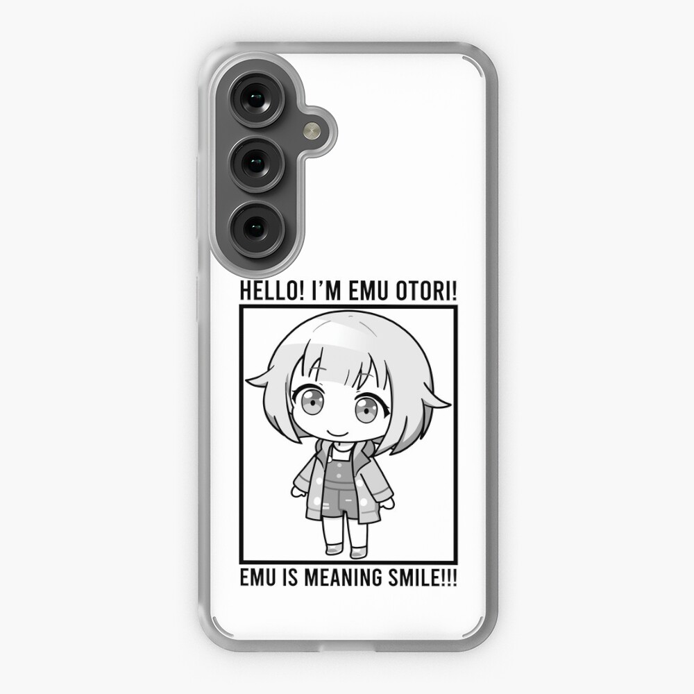 "Emu is Meaning Smile, Emu Otori Quote Meme" Sticker for Sale by ...