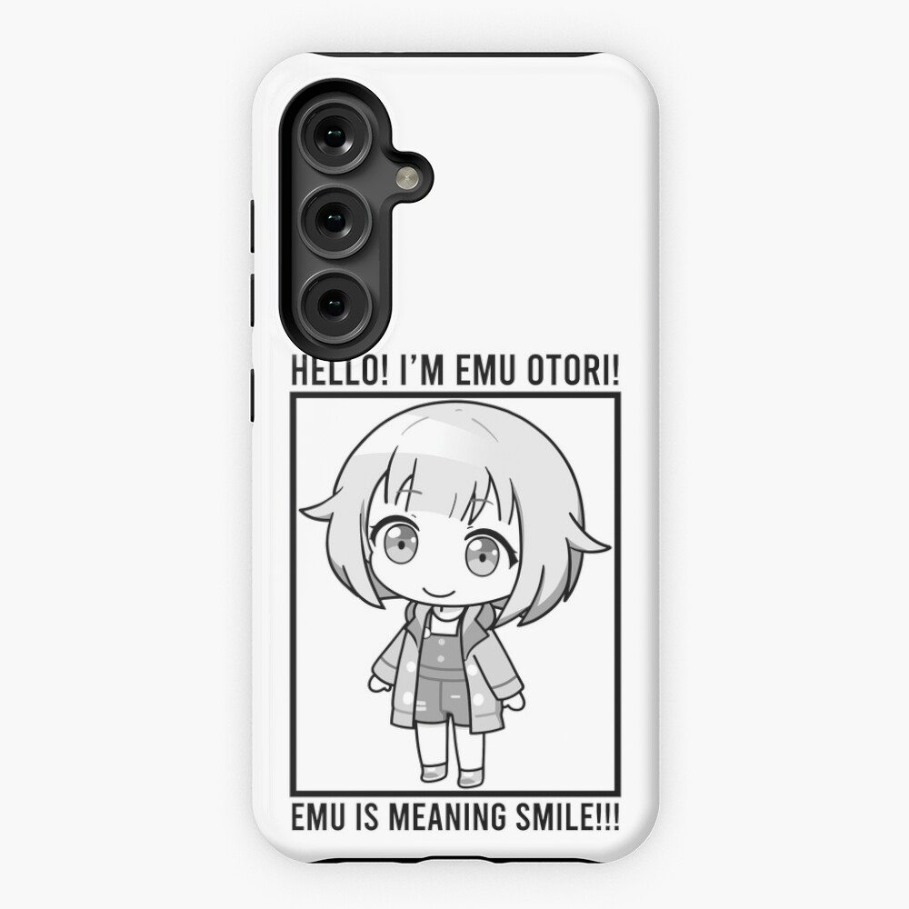 "Emu is Meaning Smile, Emu Otori Quote Meme" Sticker for Sale by ...