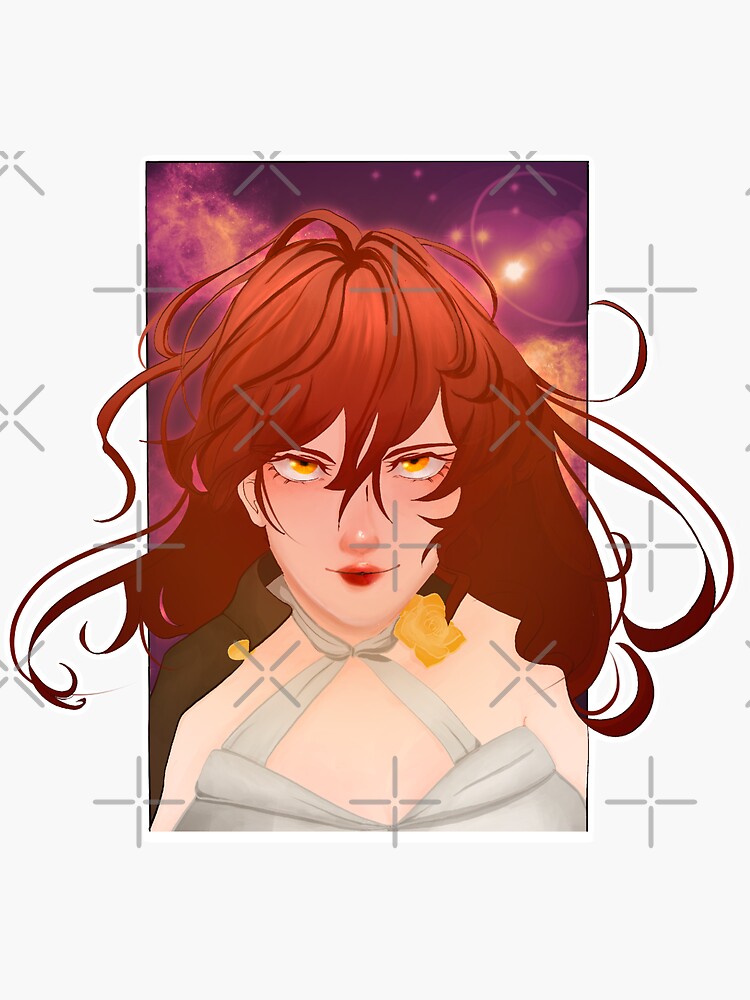 "Himeko~ Honkai Star Rail" Sticker for Sale by Dino Nuggets | Redbubble