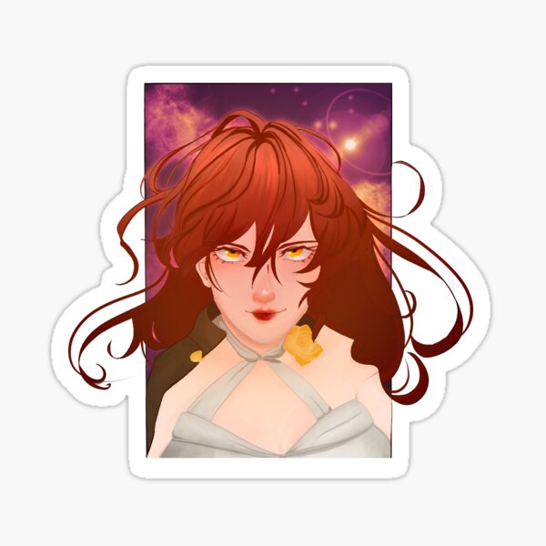 "Himeko~ Honkai Star Rail" Sticker for Sale by Dino Nuggets | Redbubble