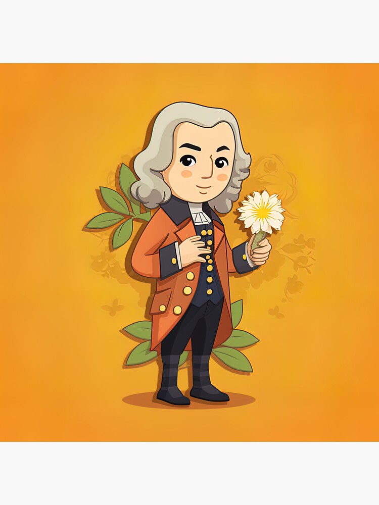 Pegatina for Sale con la obra «Carlos Linneo | lindo estilo» de ComicsFactory | Redbubble