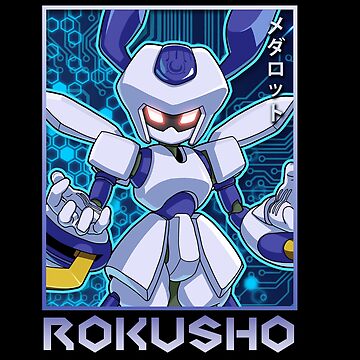 "Medabots - Rokusho" Sticker for Sale by charlizardnz | Redbubble
