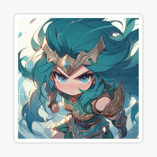 "Chibi Princess" Sticker for Sale by AxeWave | Redbubble