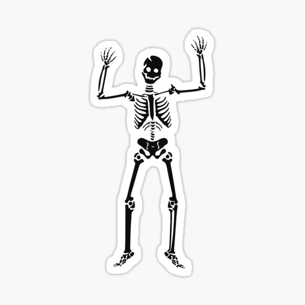 "human skeleton" Sticker for Sale by lilicou | Redbubble