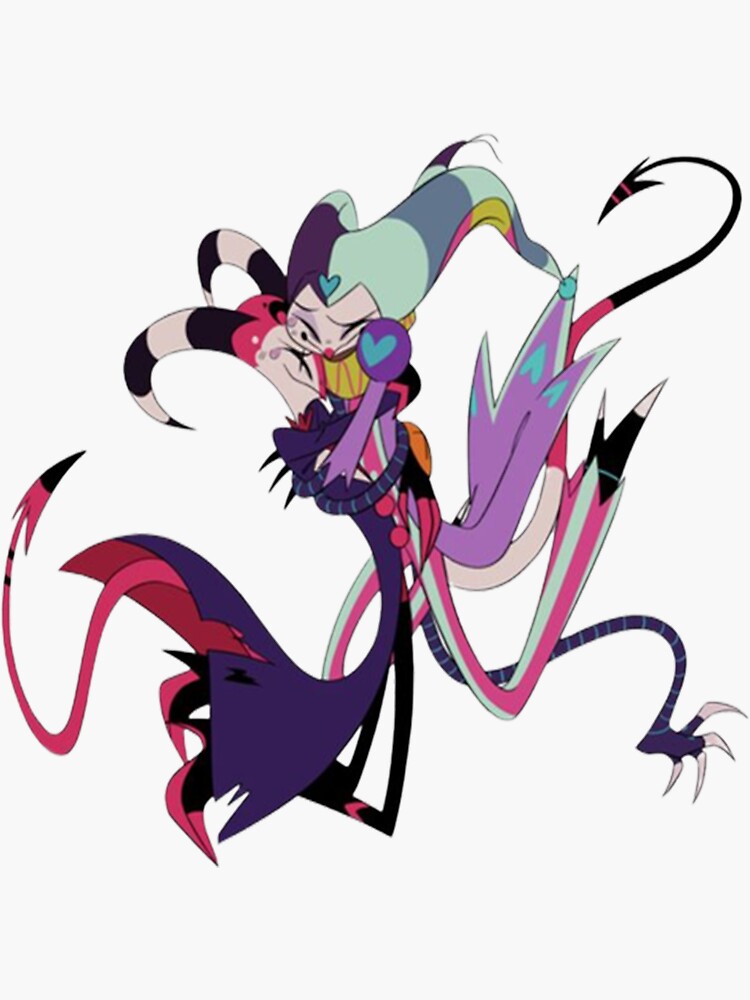 "Helluva Boss - Fizzarolli" Sticker for Sale by ULtra burx | Redbubble