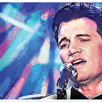 "Chris Isaak" Sticker for Sale by Tracey Unthank | Redbubble