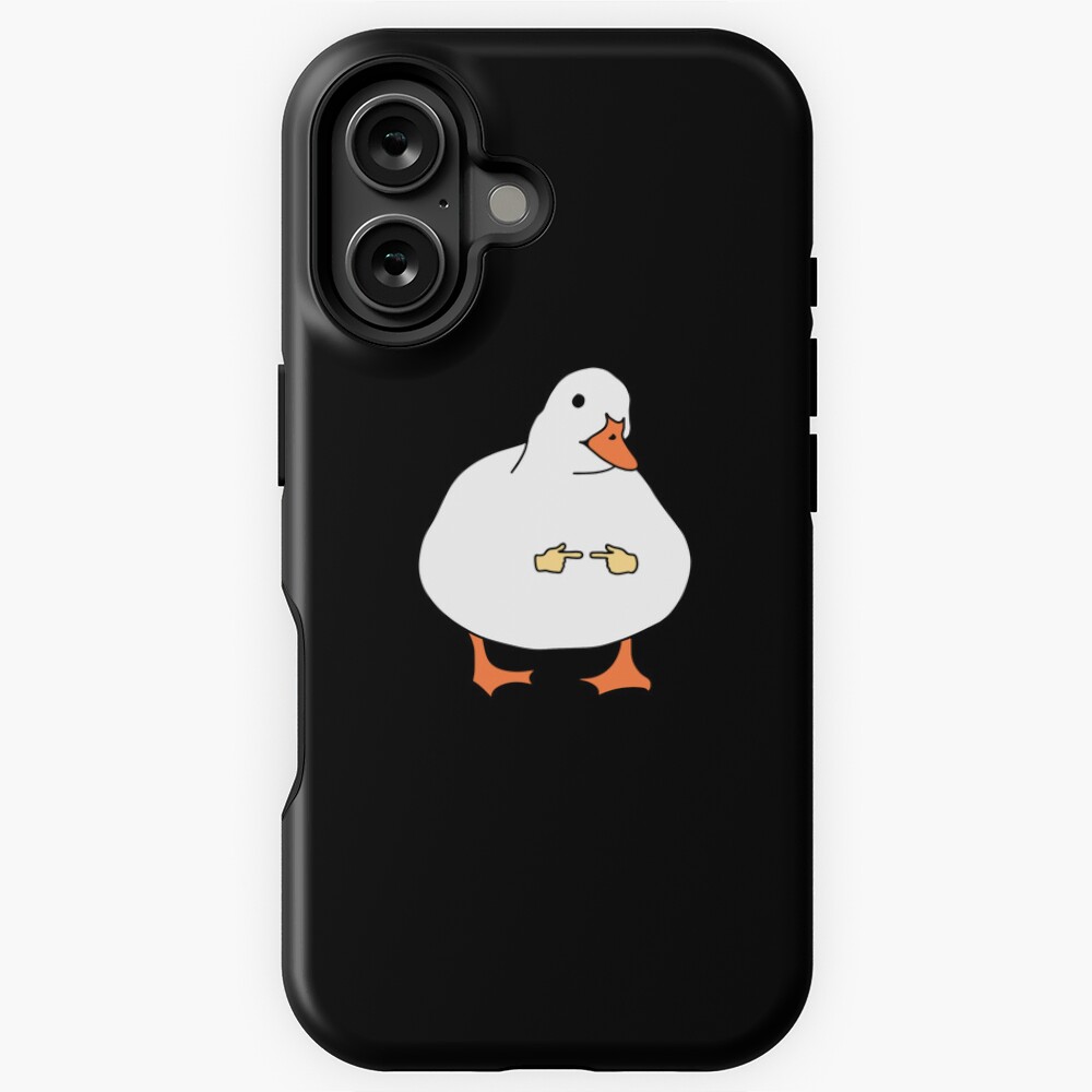 "Shy goose" Sticker by AriaVelez | Redbubble