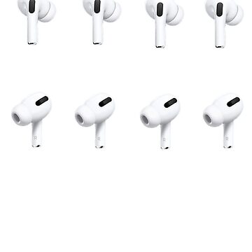 "AirPod Pro Sticker Prank 8 Pack" Sticker for Sale by SLiMESOLDiER ...