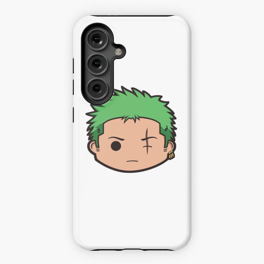 "Roronoa Zoro (Chibi Head)" Sticker for Sale by Tej Dudani | Redbubble