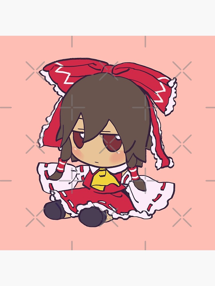 " I draw reimu fumo plush / touhou memes" Poster for Sale by RansRoom ...