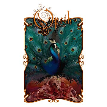 "Opeth logo" Sticker for Sale by yali111 | Redbubble
