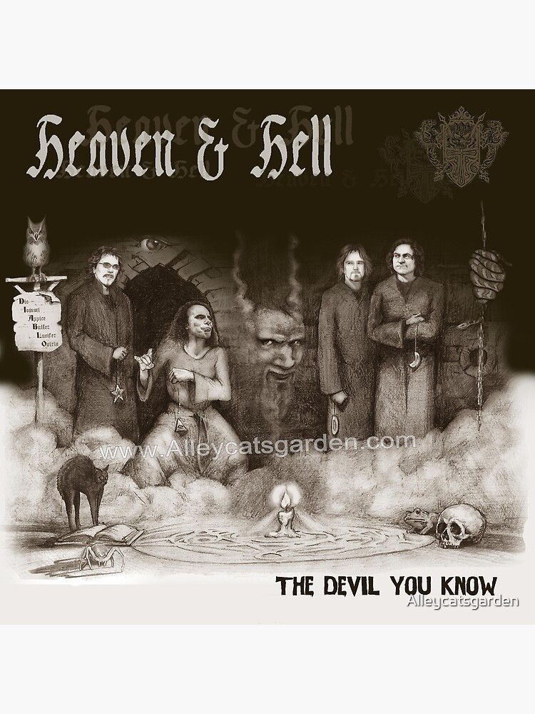 "the Devil you know" Art Print for Sale by Alleycatsgarden | Redbubble