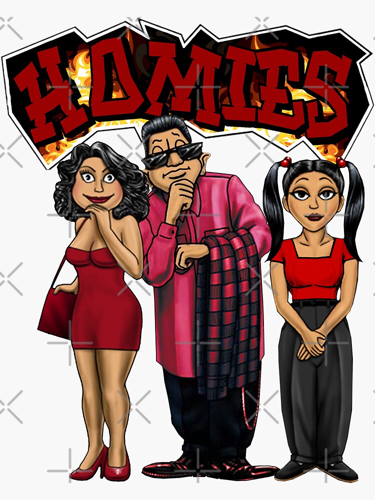 "Lil Homies " Sticker for Sale by EnviousObjects2 | Redbubble