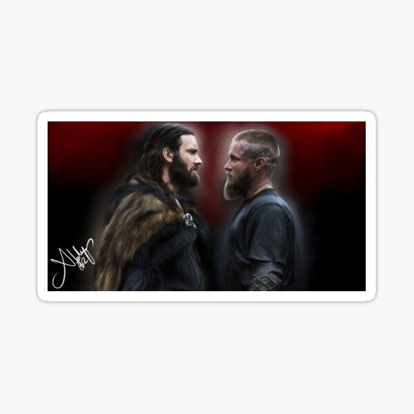 "Rollo and Ragnar" Sticker by Xbalanque | Redbubble