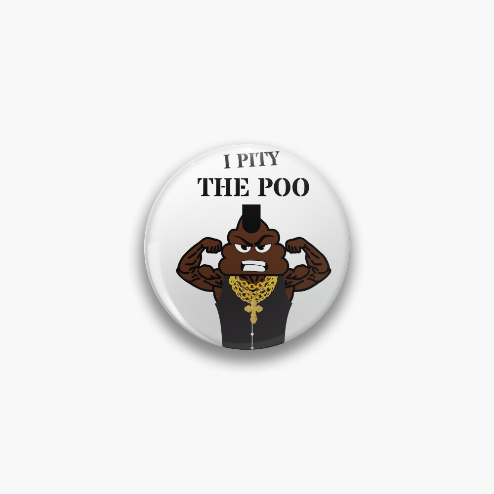 "Pity the Poo" Sticker for Sale by tammydcomedy | Redbubble