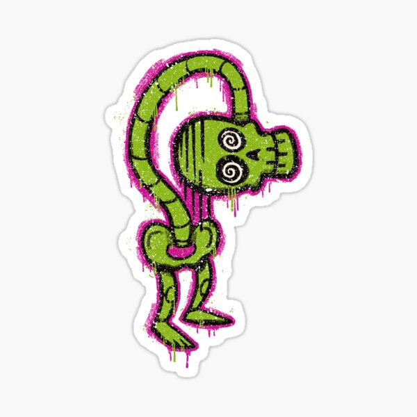 "Clockwise Jack" Sticker for Sale by JetRexDesign | Redbubble