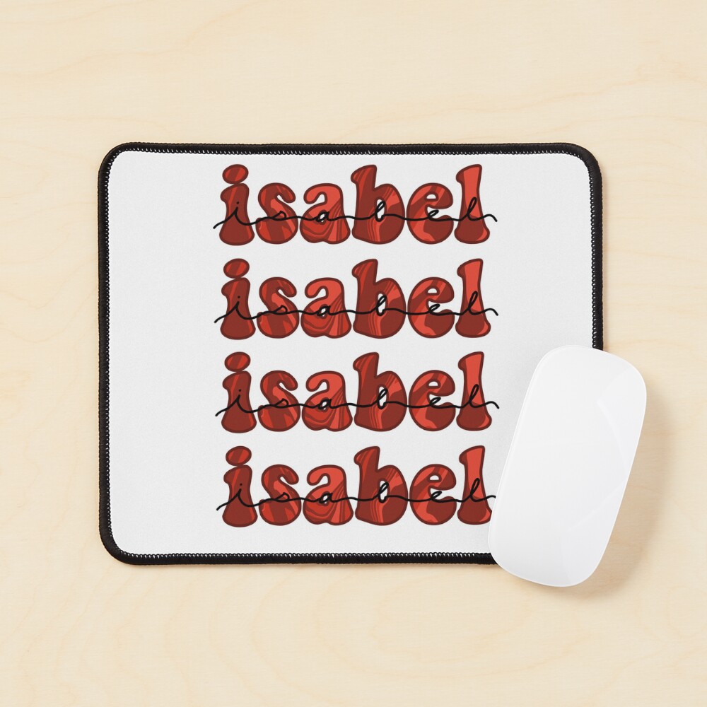 "Isabel Name" Sticker for Sale by ViviTV | Redbubble