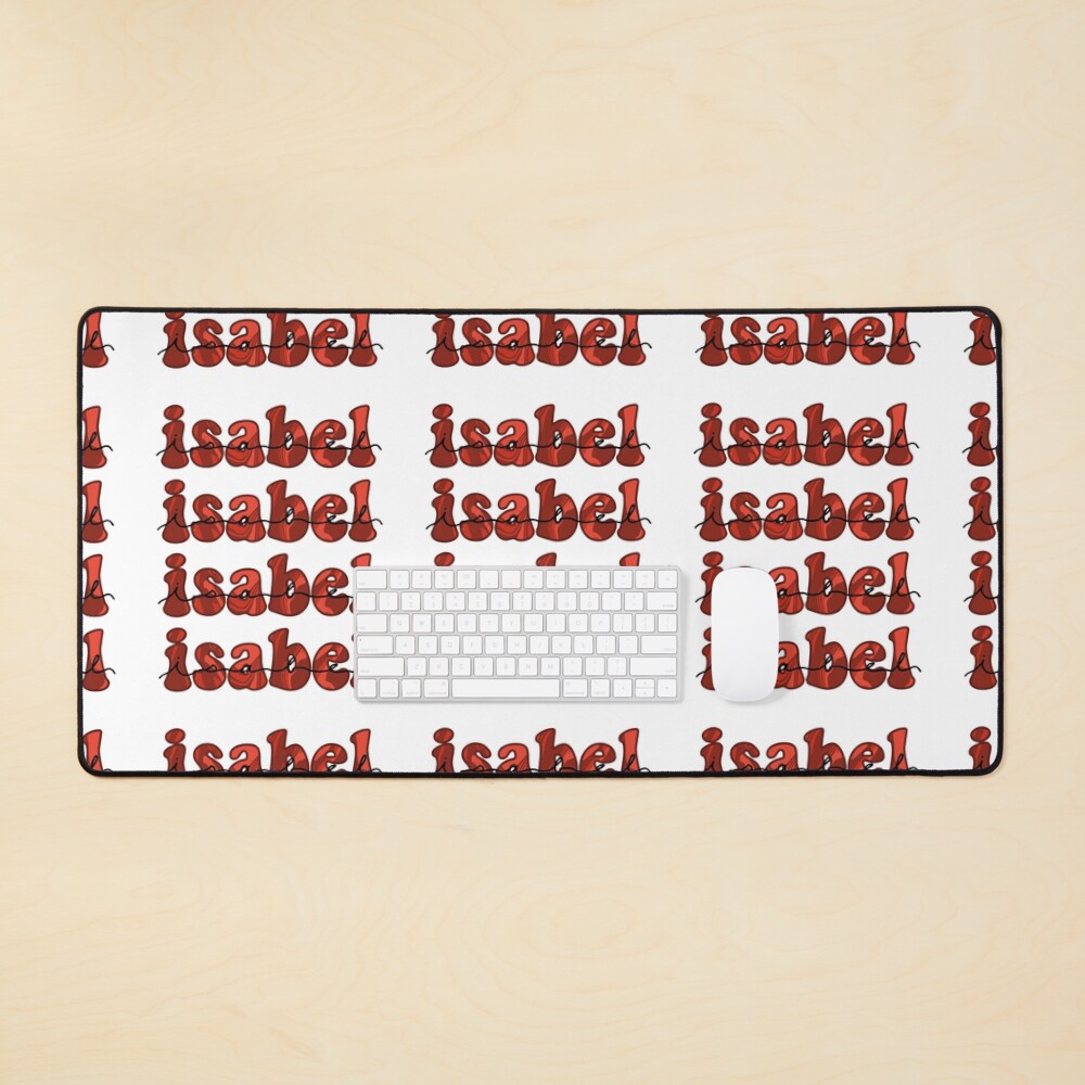 "Isabel Name" Sticker for Sale by ViviTV | Redbubble