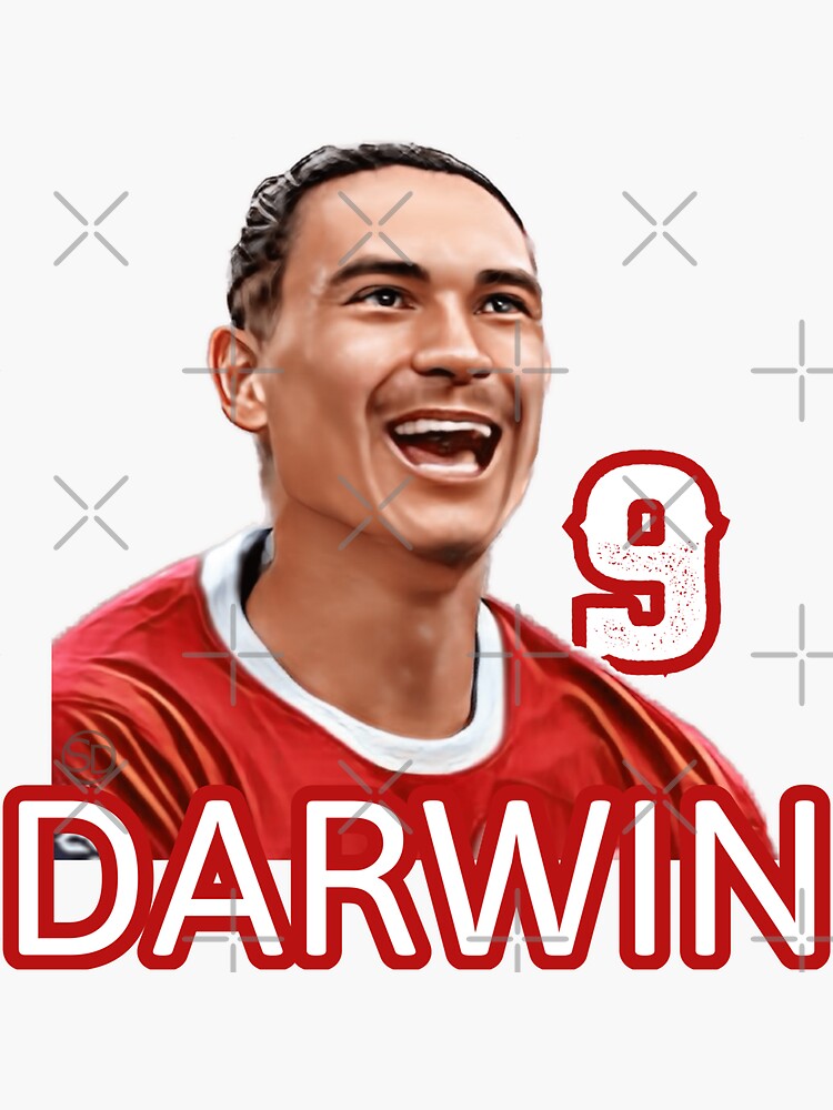 "Darwin Liverpool Number 9" Sticker for Sale by SDDESIGNS2020 | Redbubble