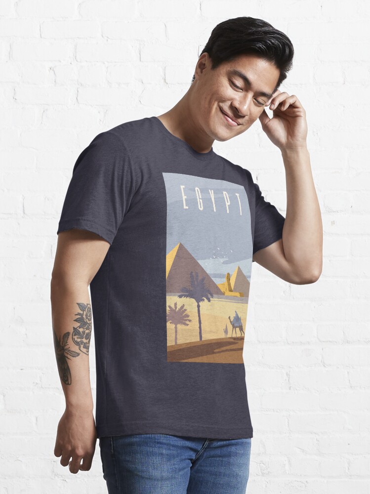 "Ancient Egyptian Pyramids" T-shirt for Sale by pdgraphics | Redbubble ...