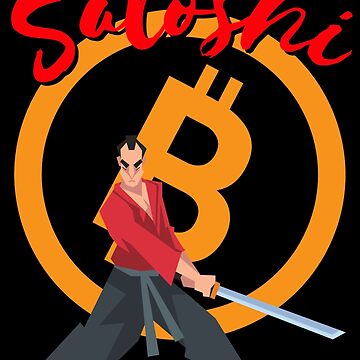 "Satoshi 1 - Bitcoin Logo" Sticker for Sale by GetCryptoSwag | Redbubble