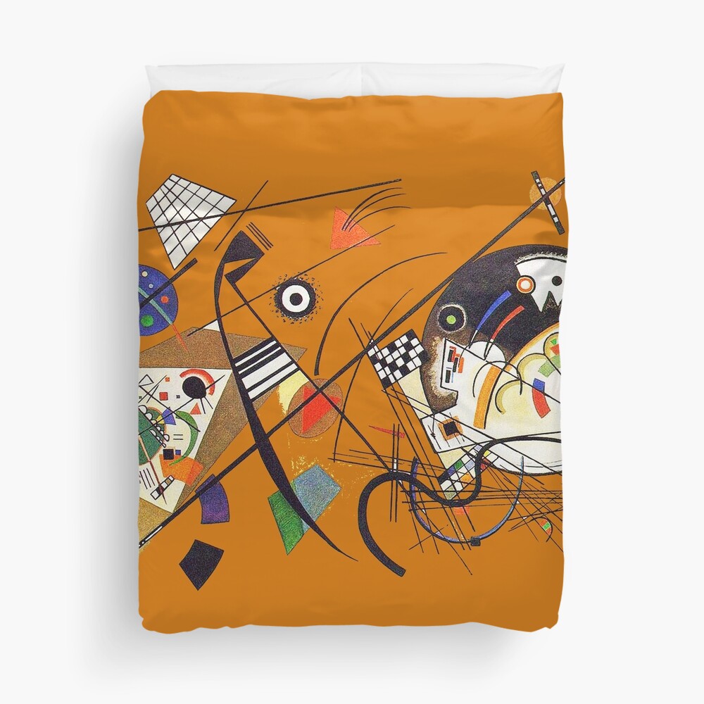 "HD “Transverse Line” (1923) by Wassily Kandinsky" Duvet Cover for Sale ...