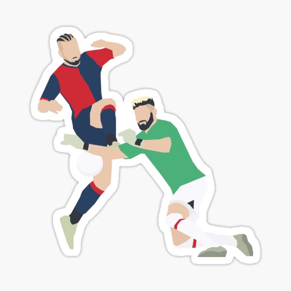 "Olivier Giroud Goalkeeper Milan v Genoa" Sticker for Sale by ...