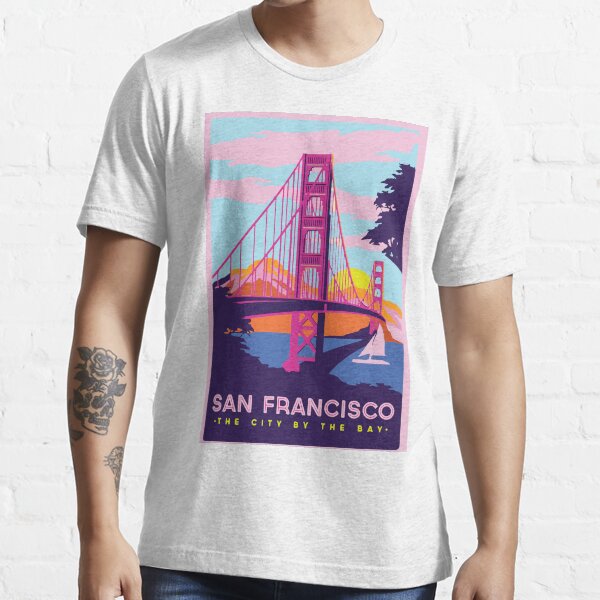"San Francisco" T-shirt for Sale by ellyKcreative | Redbubble | san ...