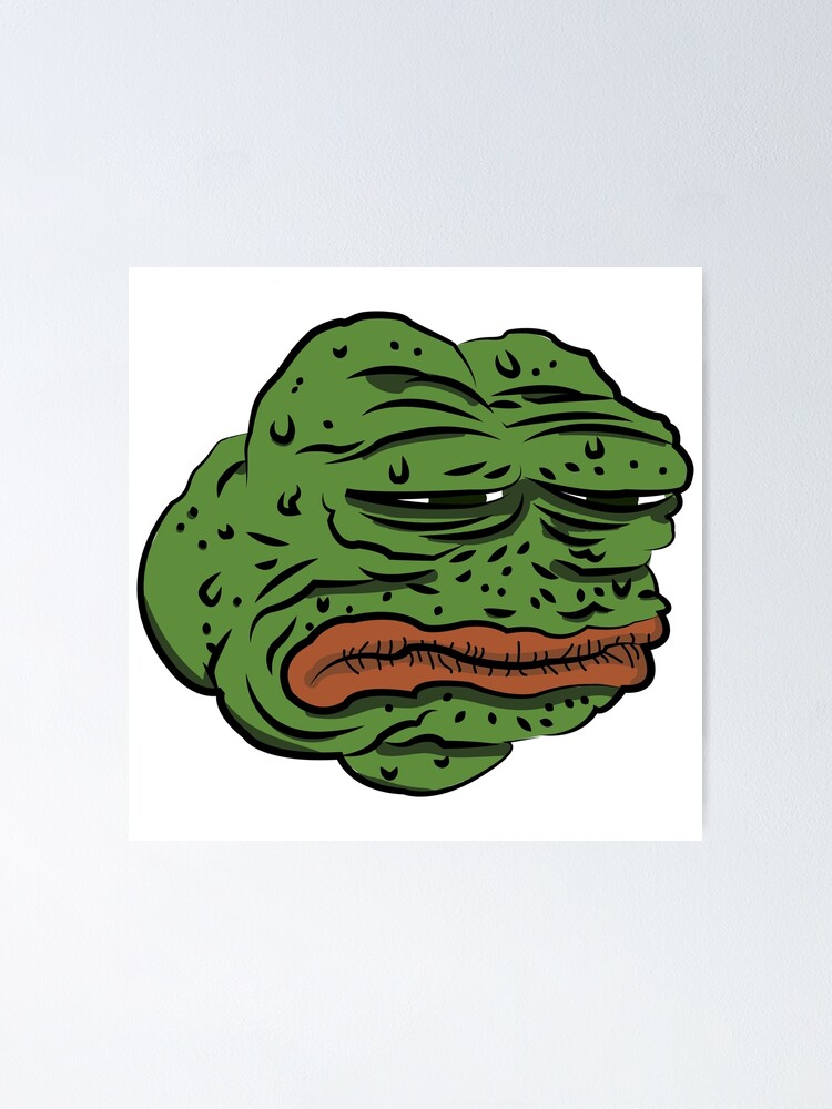 "Old Pepe" Poster by masoch | Redbubble