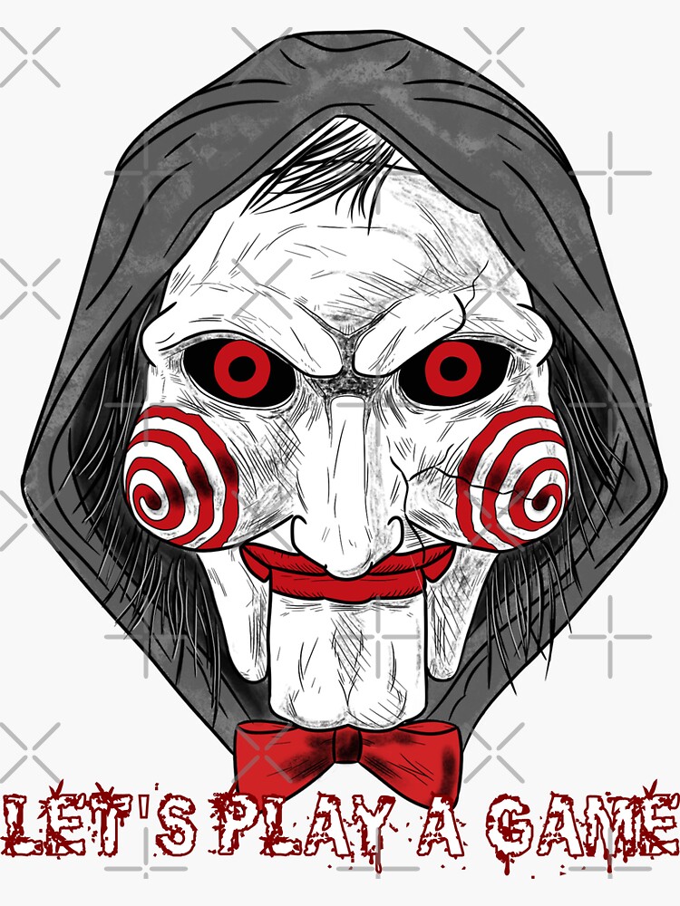 "SAW Movie fan art" Sticker for Sale by MnRT | Redbubble
