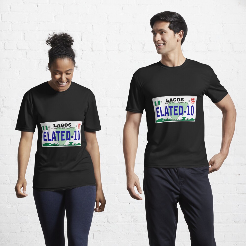 "Elated Lagos Nigeria plate number" Sticker for Sale by lppeter1010 ...