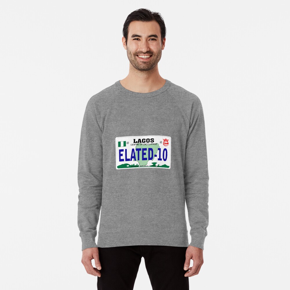 "Elated Lagos Nigeria plate number" Sticker for Sale by lppeter1010 ...