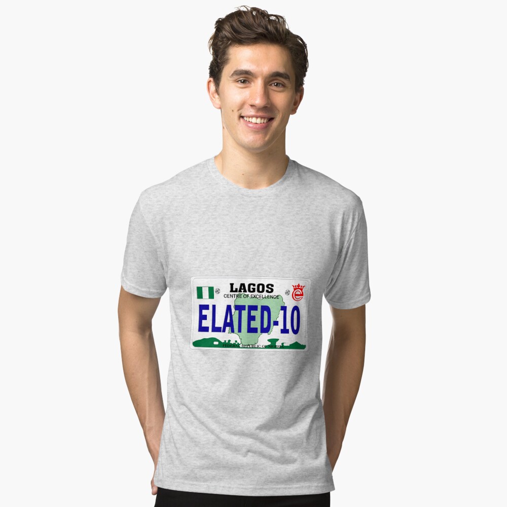 "Elated Lagos Nigeria plate number" Sticker for Sale by lppeter1010 ...