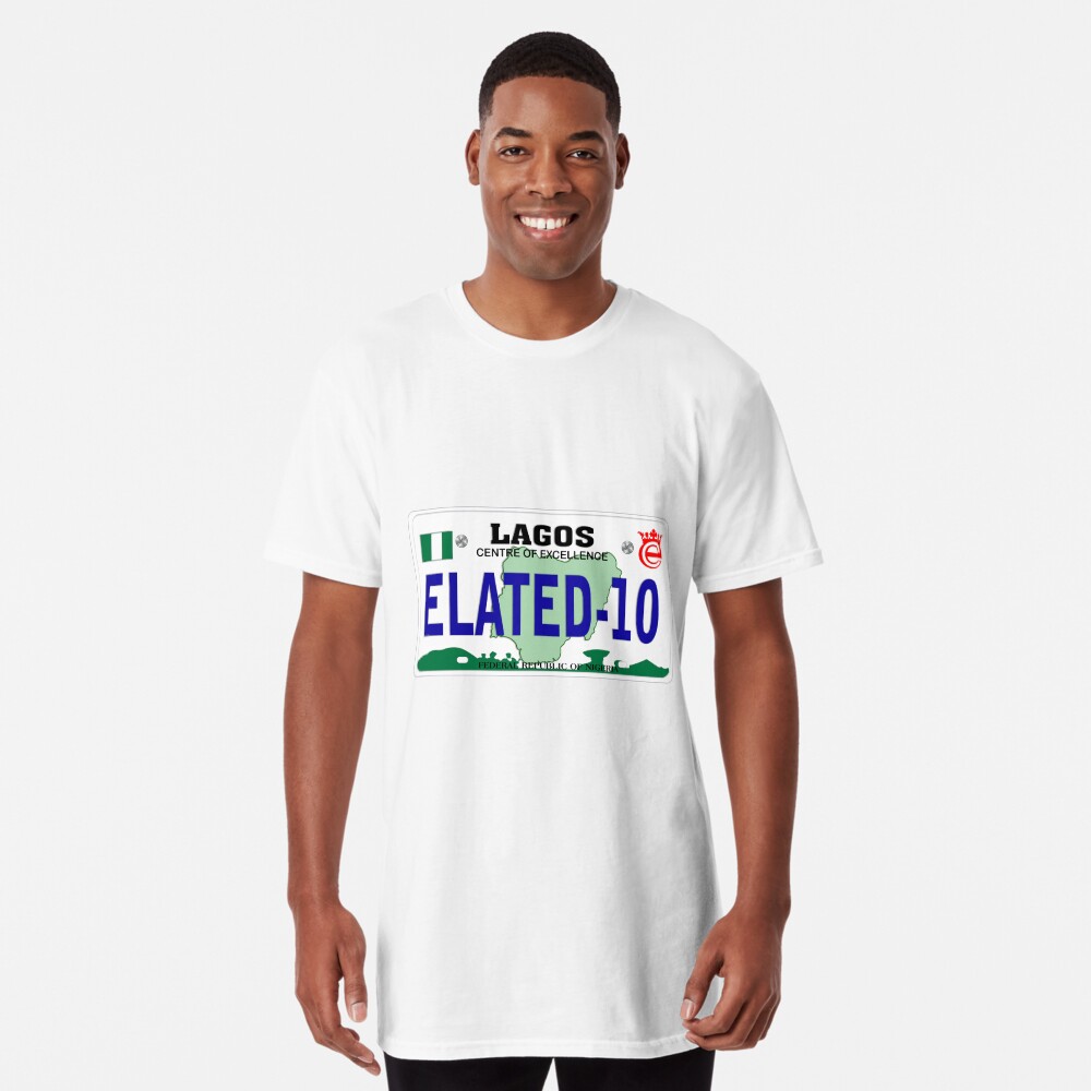 "Elated Lagos Nigeria plate number" Sticker for Sale by lppeter1010 ...