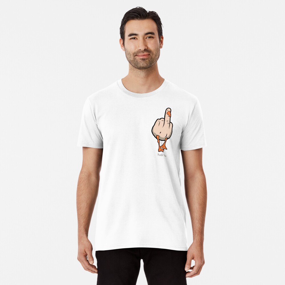 "Duck you" Sticker for Sale by Morbaklava | Redbubble