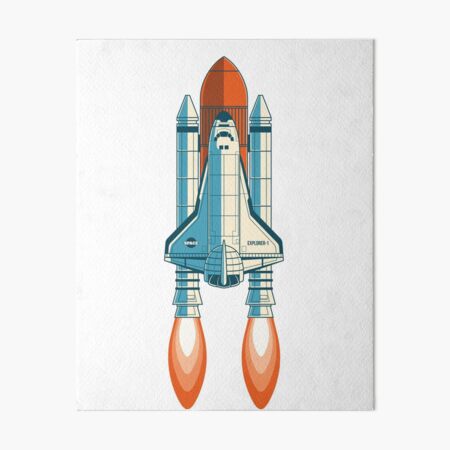 "NASA Space Shuttle" Art Board Print for Sale by vladocar | Redbubble