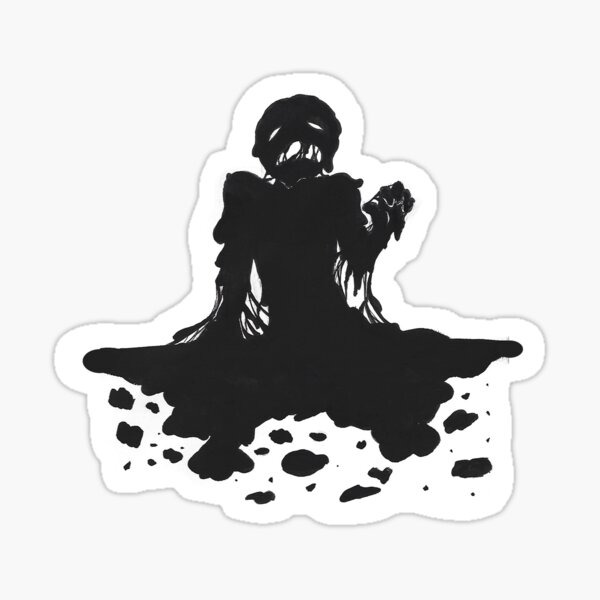 "Goop Man" Sticker by Plekdrawing | Redbubble