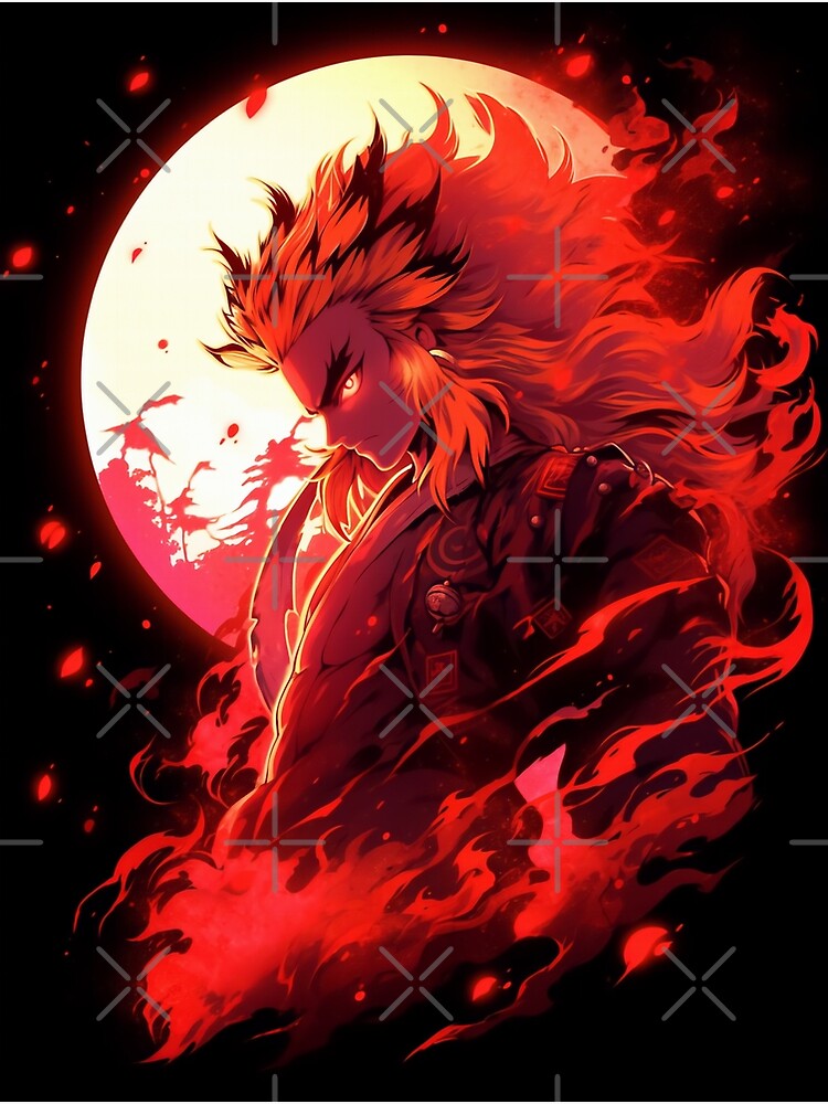 "Flame Slayer" Poster for Sale by SchellStation | Redbubble