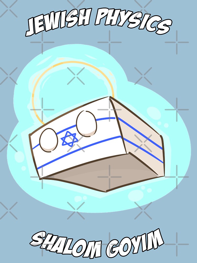 "Polandball: Israelcube Jewish Physics" T-shirt for Sale by ...