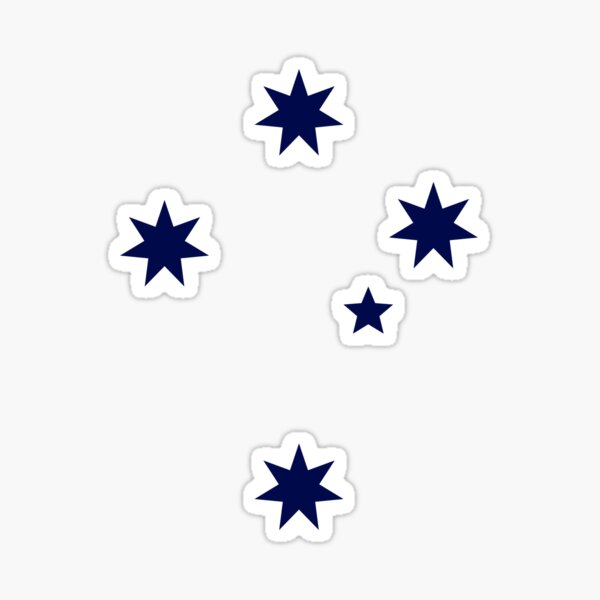 "Southern Cross" Sticker for Sale by MattForbesDev | Redbubble