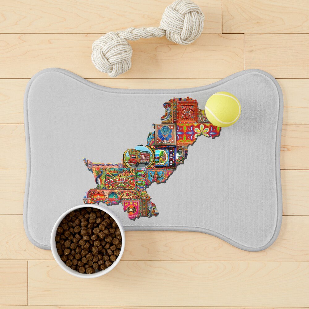 "Truck Art Unique Style Desi Touch Pakistan Map within Pakintani Truck ...