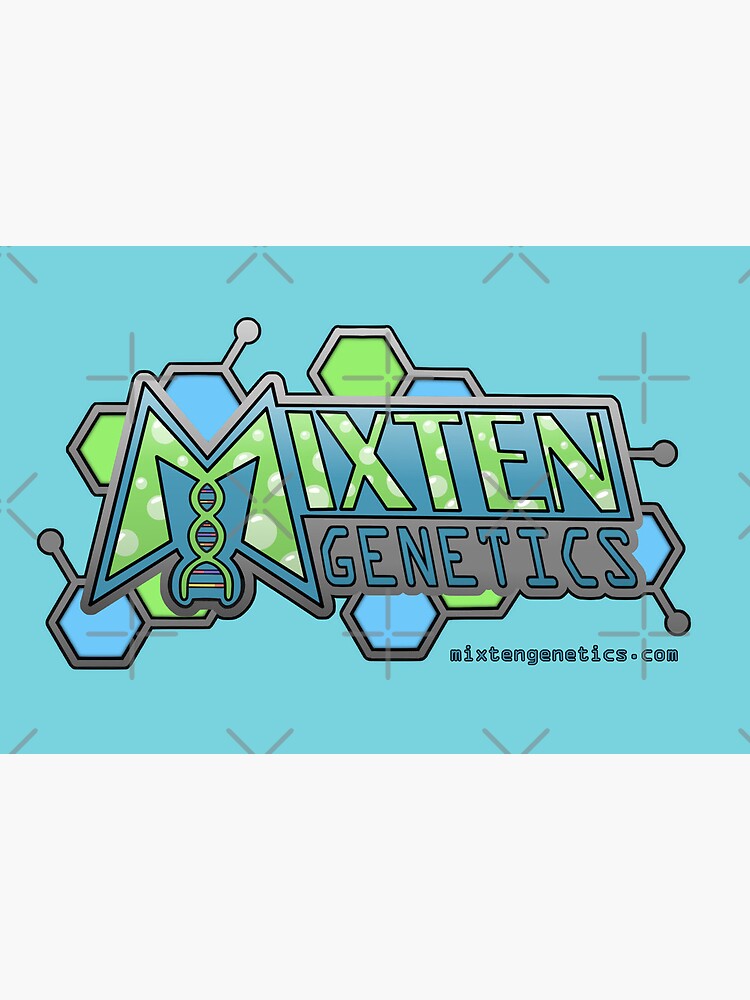 "Mixten Genetics Logo" Art Board Print for Sale by FossilJockMatt ...