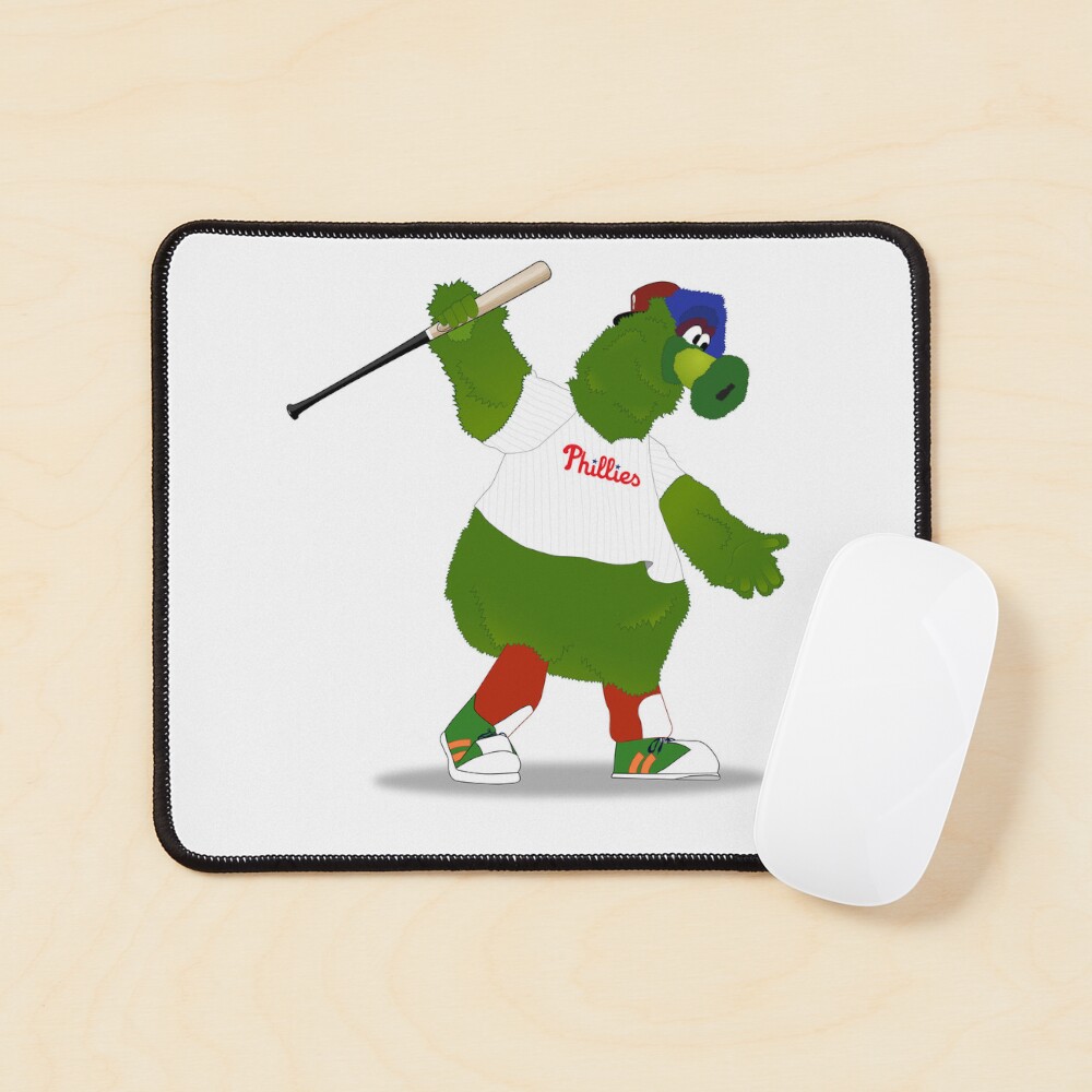 "Philly Phanatic Bat Spike" Sticker for Sale by Tim Schools | Redbubble