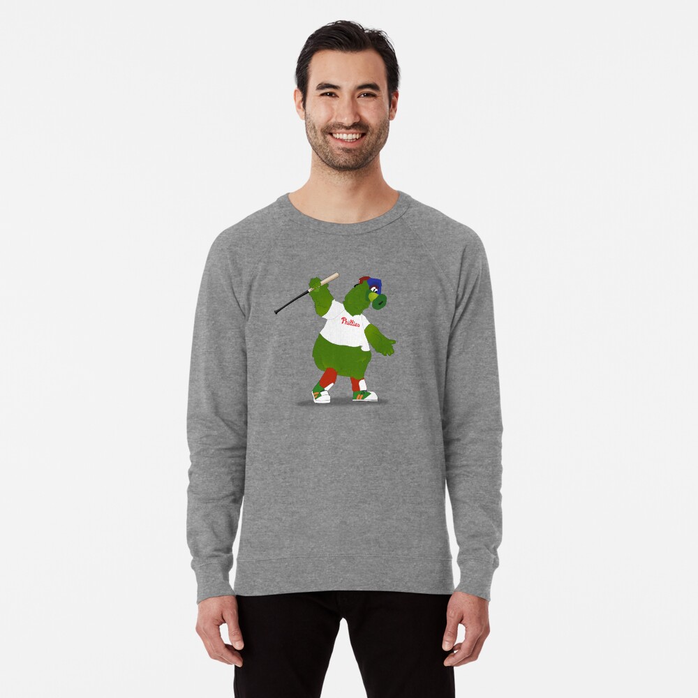 "Philly Phanatic Bat Spike" Sticker for Sale by Tim Schools | Redbubble